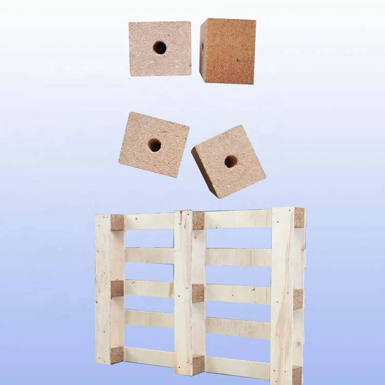 Saw Dust Block For Making Pallet Feet Pallet Block - Buy High Quality ...