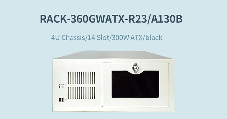 Iei Rack-360gwatx 4u Atx Motherboard Rackmount Chassis With Ace-a130b ...