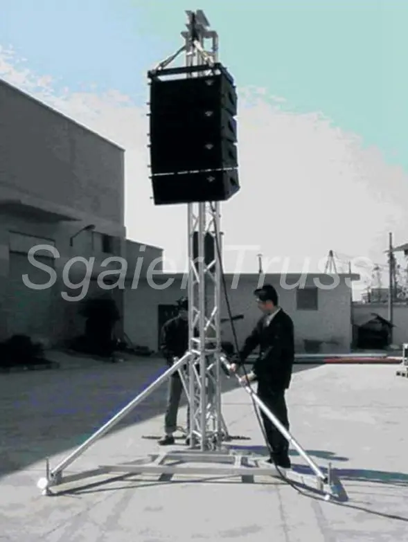 Aluminum Line Array Speaker Tower Truss for Sound System