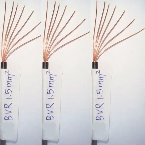 450/750v Ccc Bvr 3 Core 2.5mm Electrical Home Flexible Multi Stranded ...