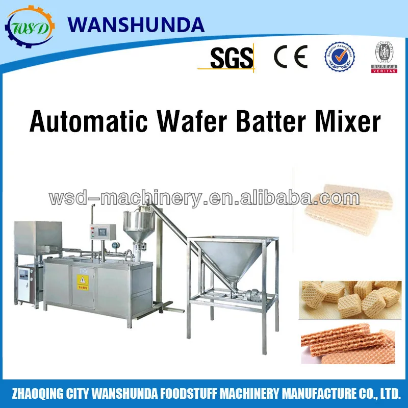 Automatic Wafer Biscuit Batter Mixer For Making Pulp In Wafer ...