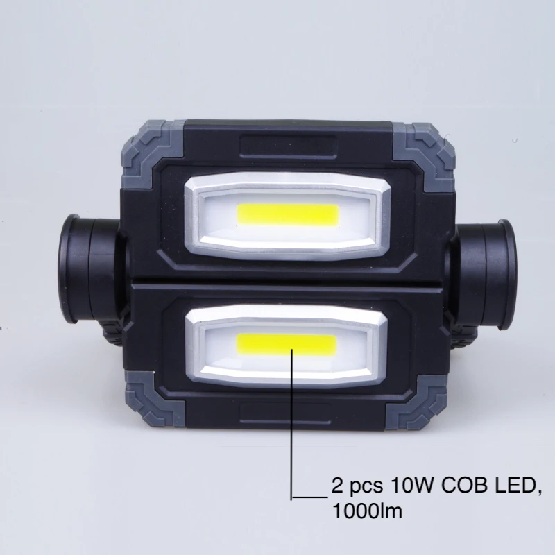 New Item 360 Degree 2 Pcs 20w Cob Led Aa Battery Powered Flexible ...
