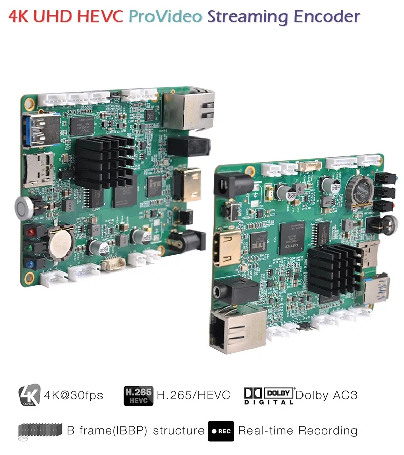 Oem Recording Capability Uhd 4k 60fps H265 Live Streaming Encoder Video ...