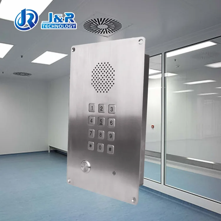 Emergency Handsfree Intercom Telephone,Ip65 Clean Room Telephone With ...