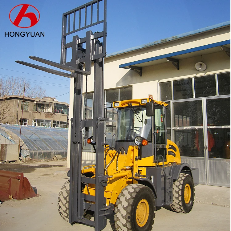 Hy-1500 Telescopic Boom Wheel Loader With Ce Certification And 4 In 1 ...