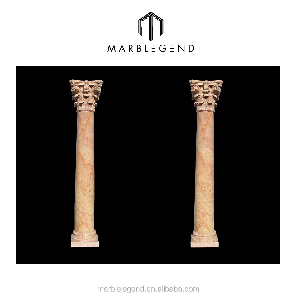 Outdoor Square Columns Ornamental Carved Stone Pedestal For Sale - Buy ...