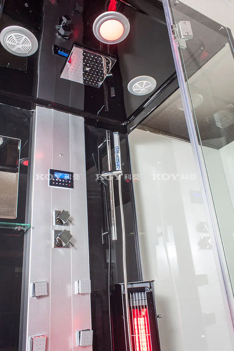 K072 Multifunctional Infrared Sauna Shower Combination Steam Room Sauna ...