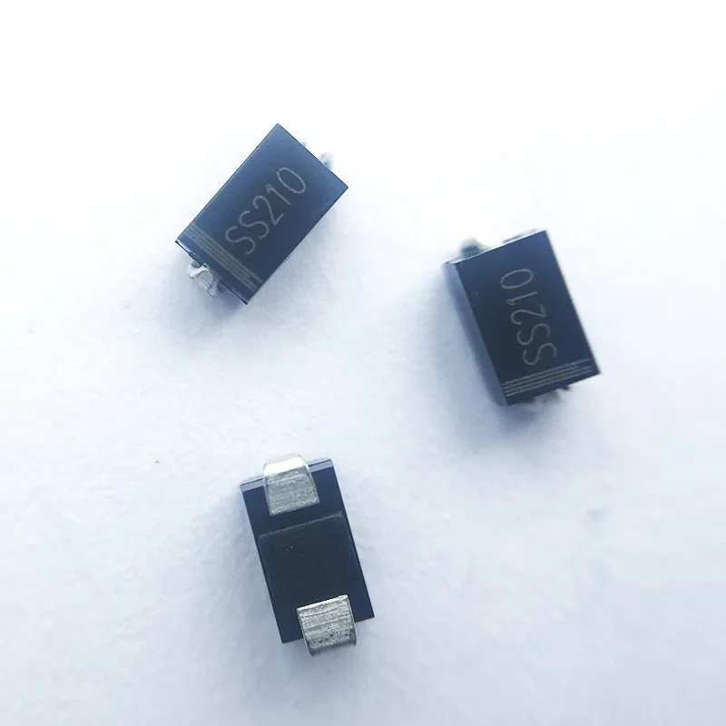 2a 20-100v Ss22 Ss24 Ss26 Ss28 Ss210 Smd Schottky Rectifier Diodes Smb ...