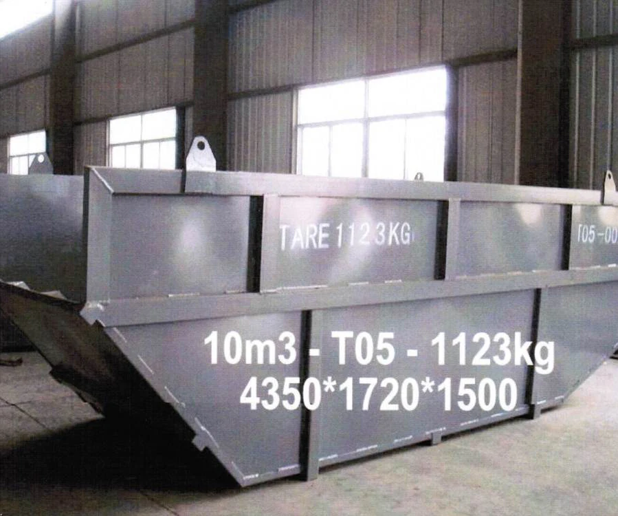 T05 10m3 Marrel Skip Bins - Durable Custom Scrap Metal Containers
