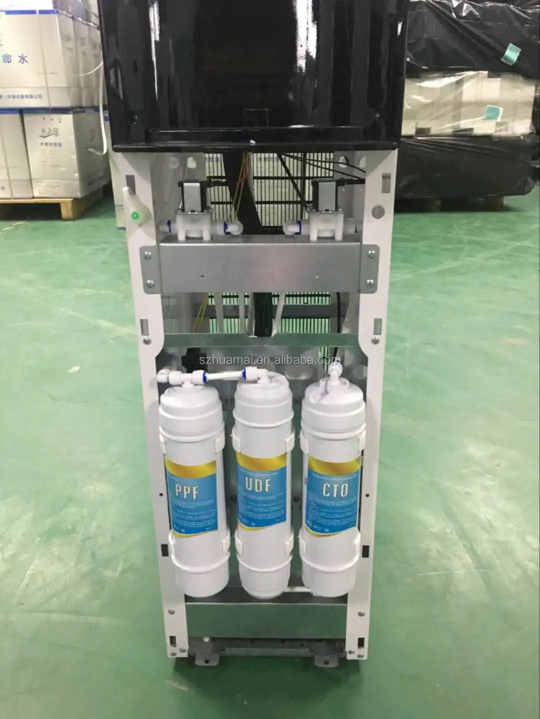 Compressor Cooling R134a Standing Hot And Cold Water Dispenser With ...