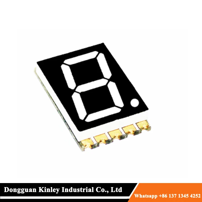 Customized 0.56" 1 Digit Smd 7 Segment Led Display Fnd Display Module ...