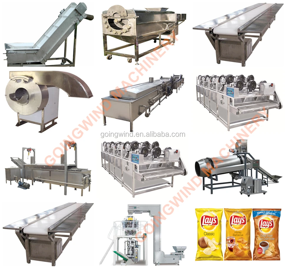 Automatic Potato Chips Packaging Machine Auto Small Potato Chip Bag ...