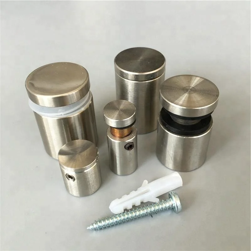 Decoration Standoffs,Led Standoffs,Round Glass Mirror Standoffs - Buy ...