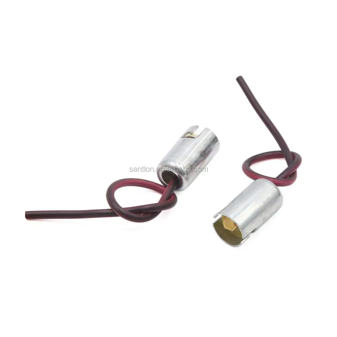 LED Light Bulb Socket Holder with Wire Connector for Car Truck