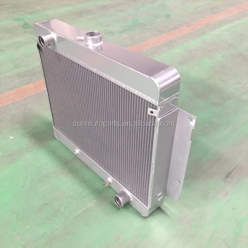 Aluminum Radiator for Pickup Truck - 4 Rows AT/MT down Flow V8 Engine ...