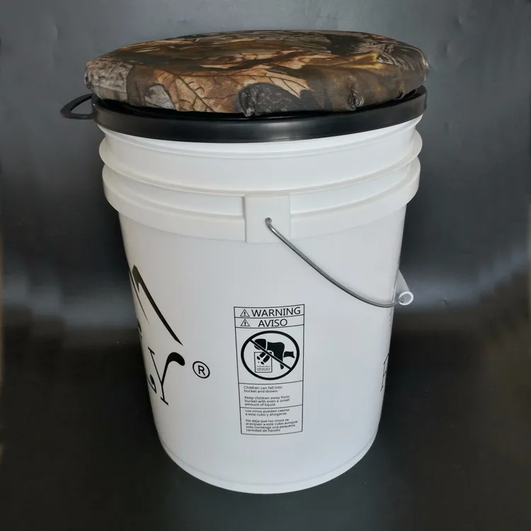Hunting Swivel Seat For 5gallon Buckets Camo Fabric Coated - Buy ...