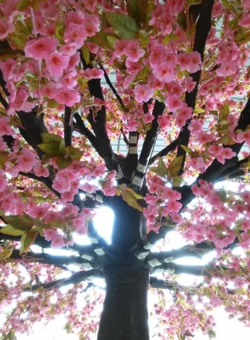 Large Plastic Trees - High Simulation Artificial Cherry Blossom