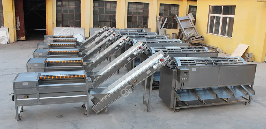 Automatic Onion Size Sorting Grader Line - Onion Grading Machine