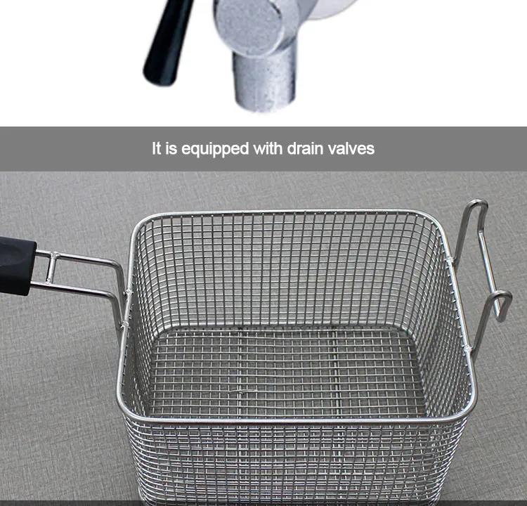 Commercial Restaurant Equipment Countertop Gas Chips Fryer/ Gas Deep ...