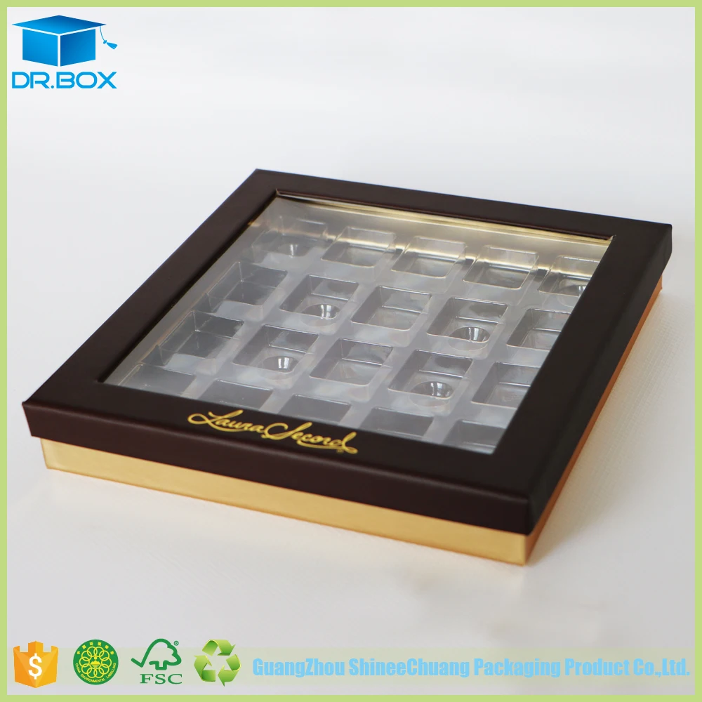 Clear Plastic Chocolate Boxes Wholesale/transparent Chocolate Packaging ...