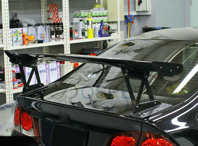 JDM Rear Trunk Wing for Honda Civic FD2 - JS Racing GT Spoiler