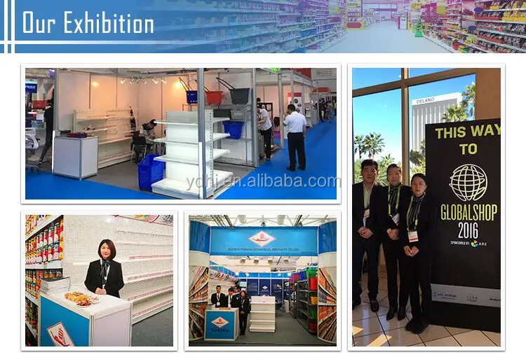 Double Sides American Madix Gondola Shelving - High Capacity