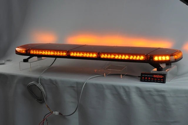 Amber Led Light Bar Led Flashing Warning Lightbar For Emergency ...