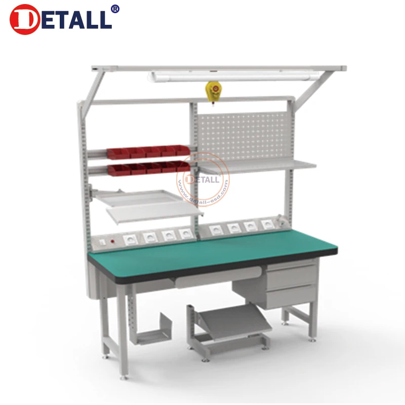 Detall Antistatic Table Esd Work Table For Electronics - Buy Antistatic ...