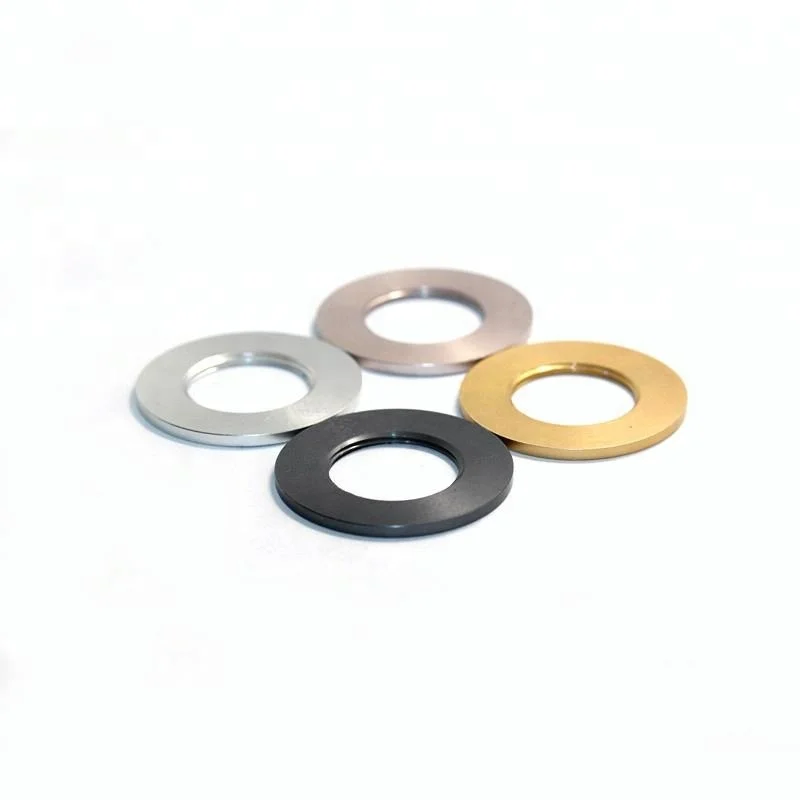 Jeasnn Anodized Finishing Aluminum Colored Metal Flat Washers