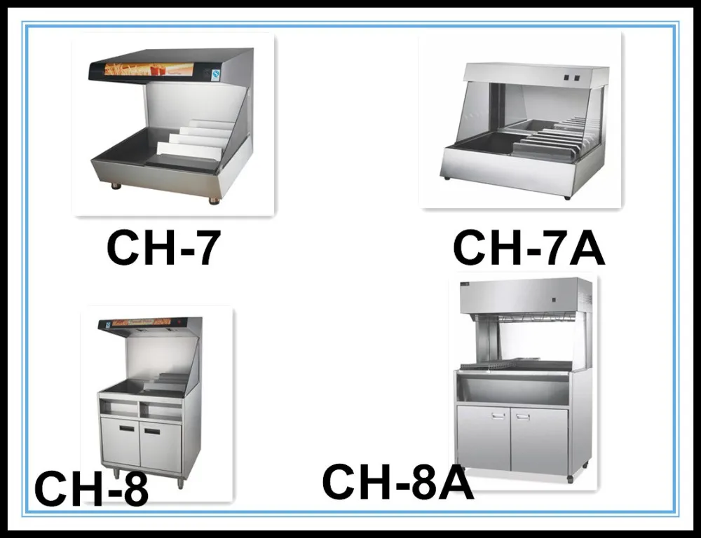 Kfc French Fries Chips Showcase/chips Warmer Station /table Top Warmer ...