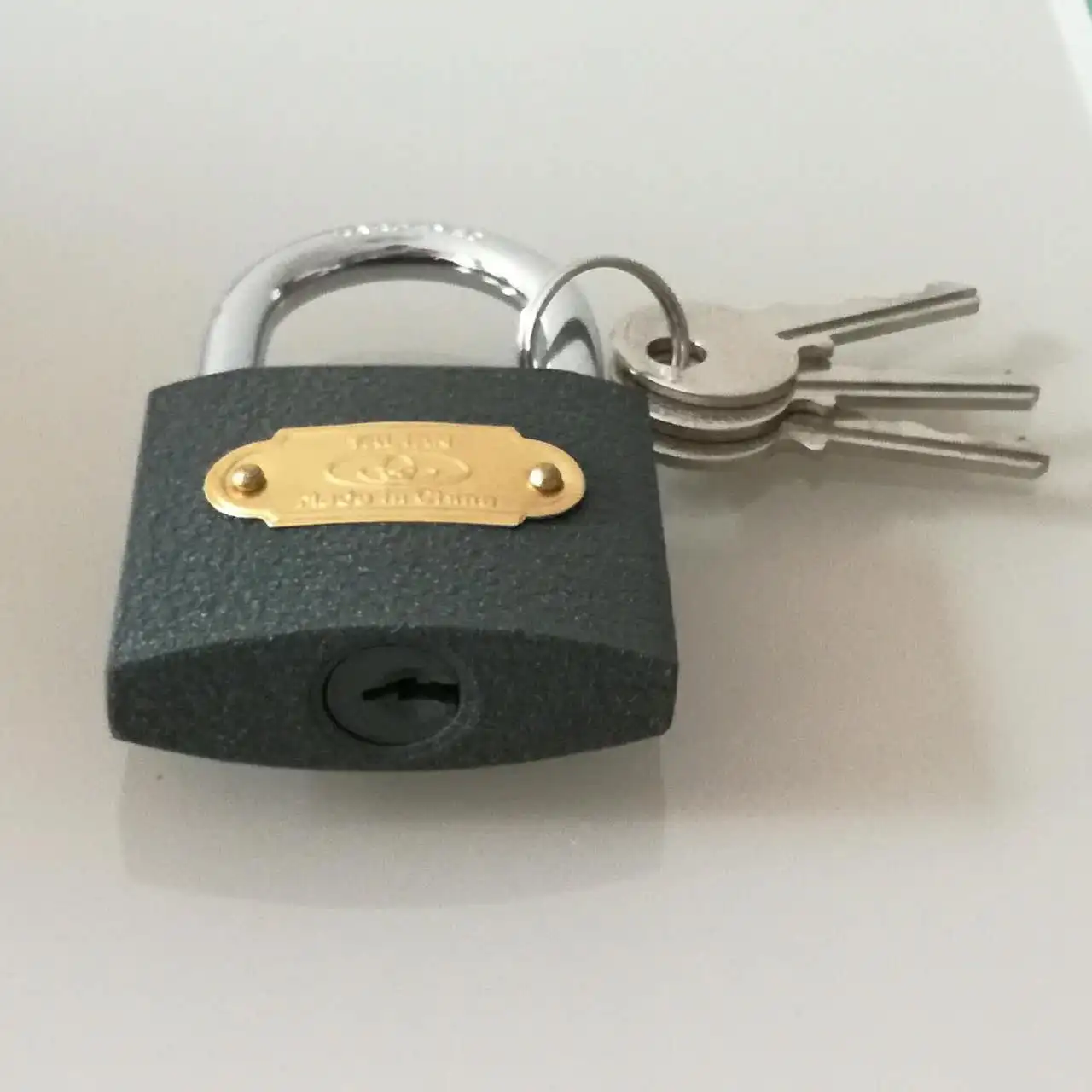 Hot Selling Grey Iron Padlock In South Asia Market - Buy Safety Padlock ...