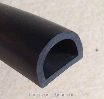 Extruded D Shape Rubber Bumper Strips For Boats - Buy Rubber Bumper ...