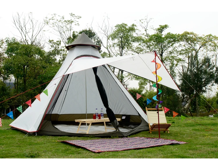 Large Water Proof Family Camping Tent Teepee For Hiking - Buy Camping ...