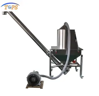 100l Hopper Screw Feeder With Two Motors Flexible Height Customized ...