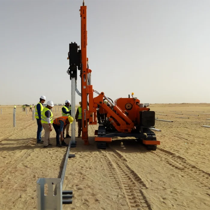 Hydraulic Solar Pile Driver - Efficient & Reliable Solutions