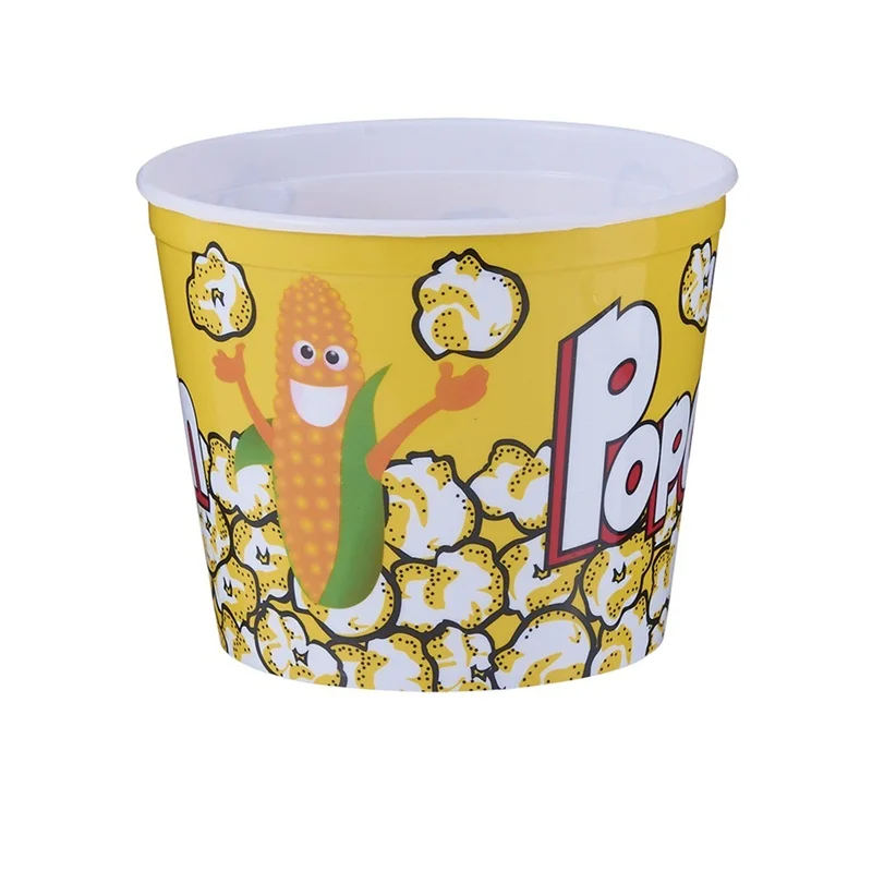 Custom Plastic Popcorn Buckets Manufacturer Hot Selling Custom Printing