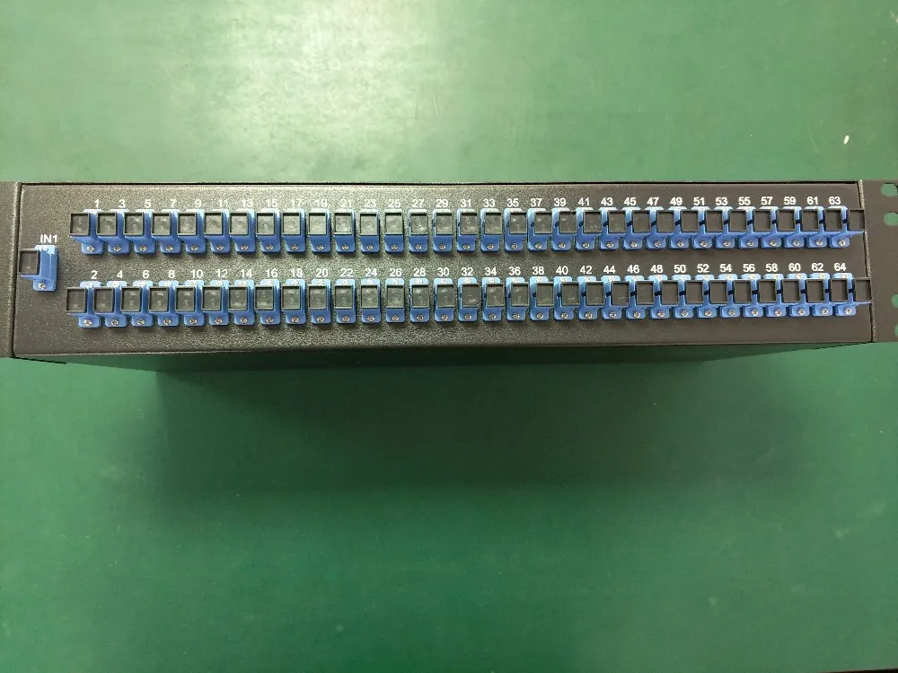 Fiber Optic 1x64 Sc/upc Odf Type Rack Mount Splitter - Buy 1x64 Sc/upc ...