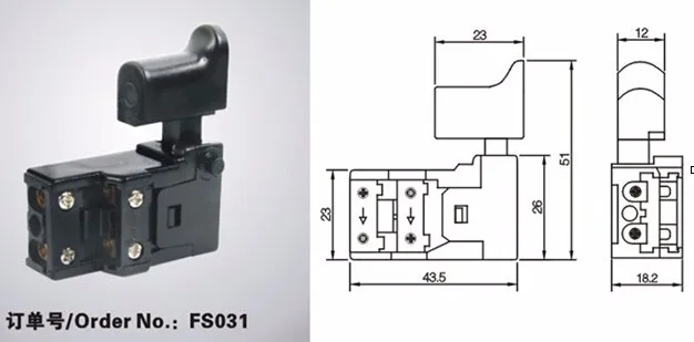 Circular Saw Switch And Spare Part 10a 250v 5e4 - Buy Circular Saw ...