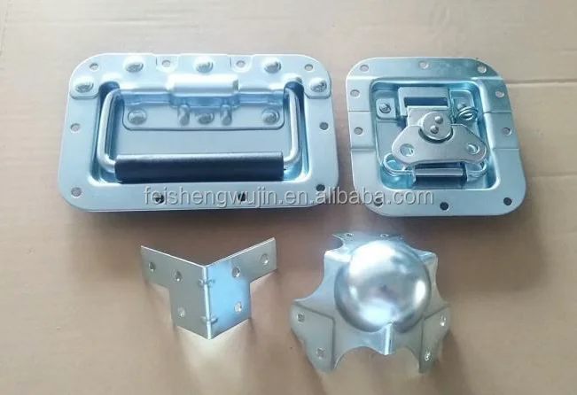 Flight Case Hinge with Lid Stay - Durable & Reliable Hardware