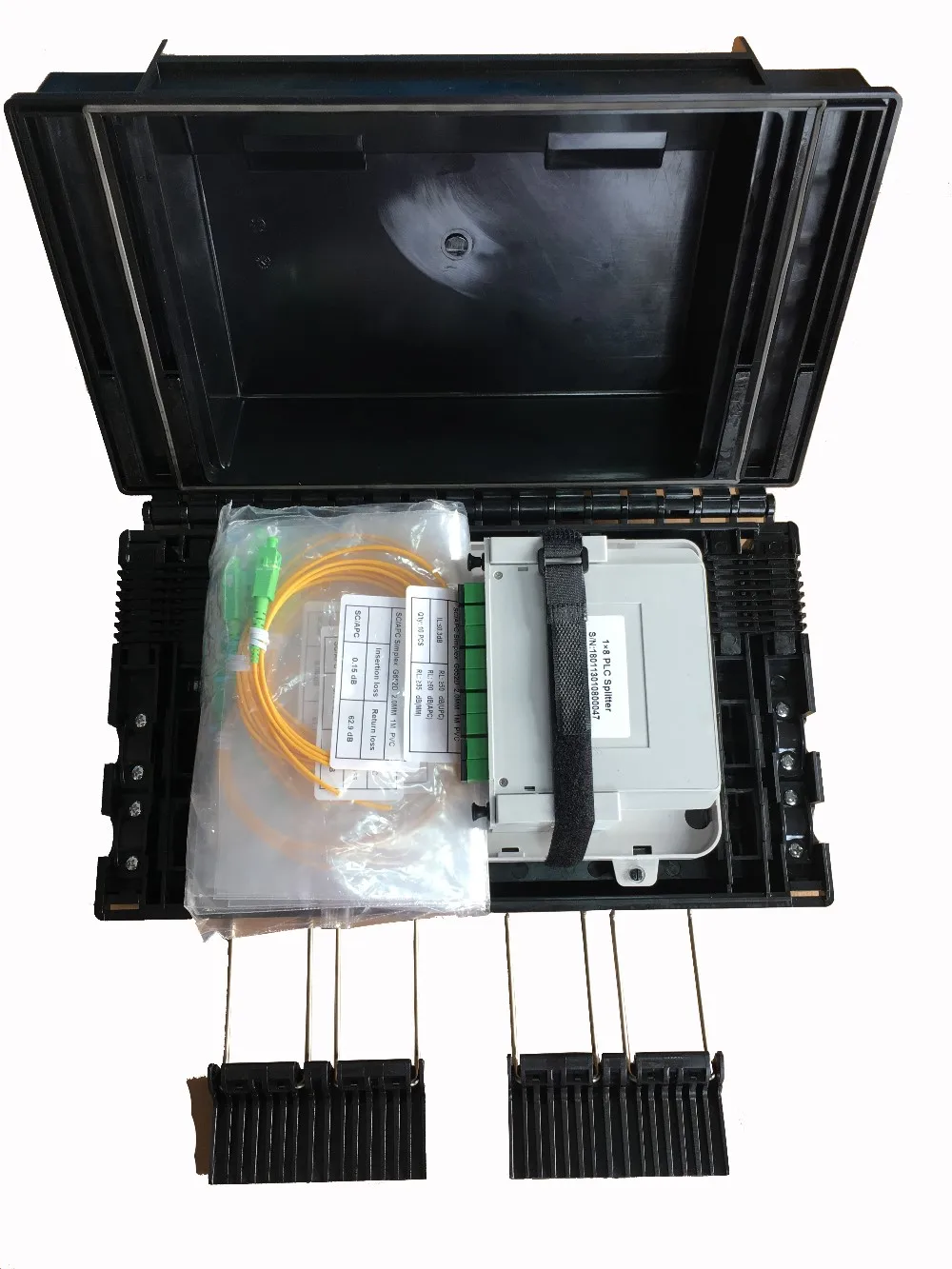 Ftth Drop Cable Splicing Protective Fiber Optic Protection Box - Buy ...