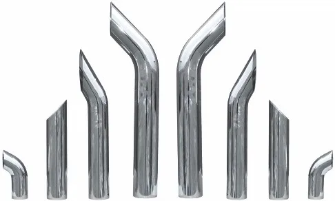 Heavy Duty Truck 5 Inch Chrome Exhaust Stack Pipe for Peterbilt