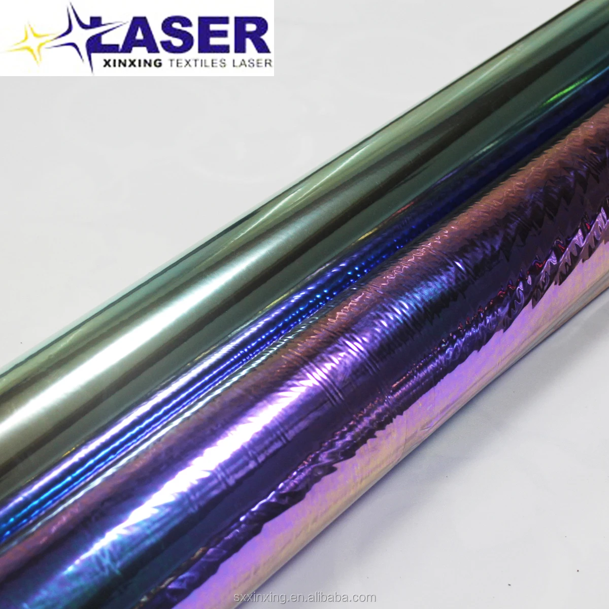 Rainbow Color Oil-slick Textile Foils For Fabric Foil-printing Use ...
