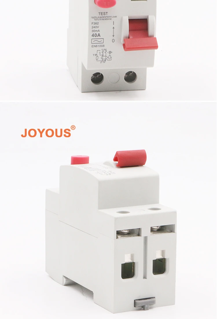 Joyous 4p Rccb/rcd/elcb Nn2 New Model 60 Hz 20a 63a Residual Current ...