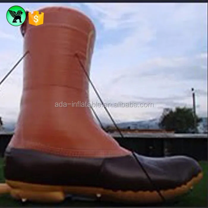 4m High Advertising Inflatable Shoes Giant Red High Heel Inflatable For ...