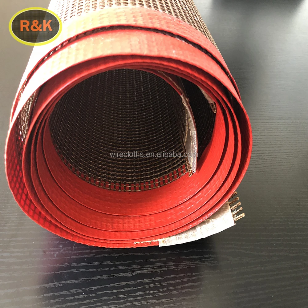 PTFE teflon mesh conveyor belt Products from Hebei Reking Wire Mesh Co ...