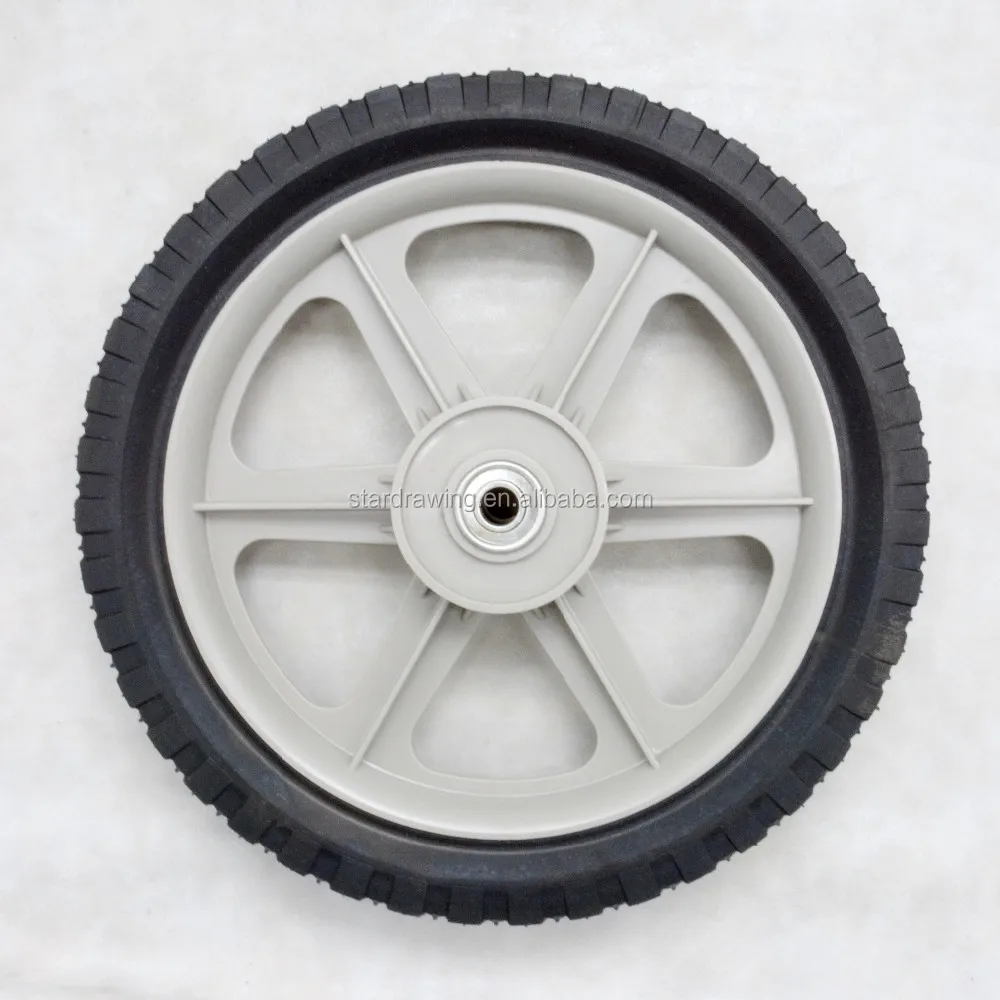 SS 10 12 Inch Solid Rubber Spoke Wheels - Durable & Versatile