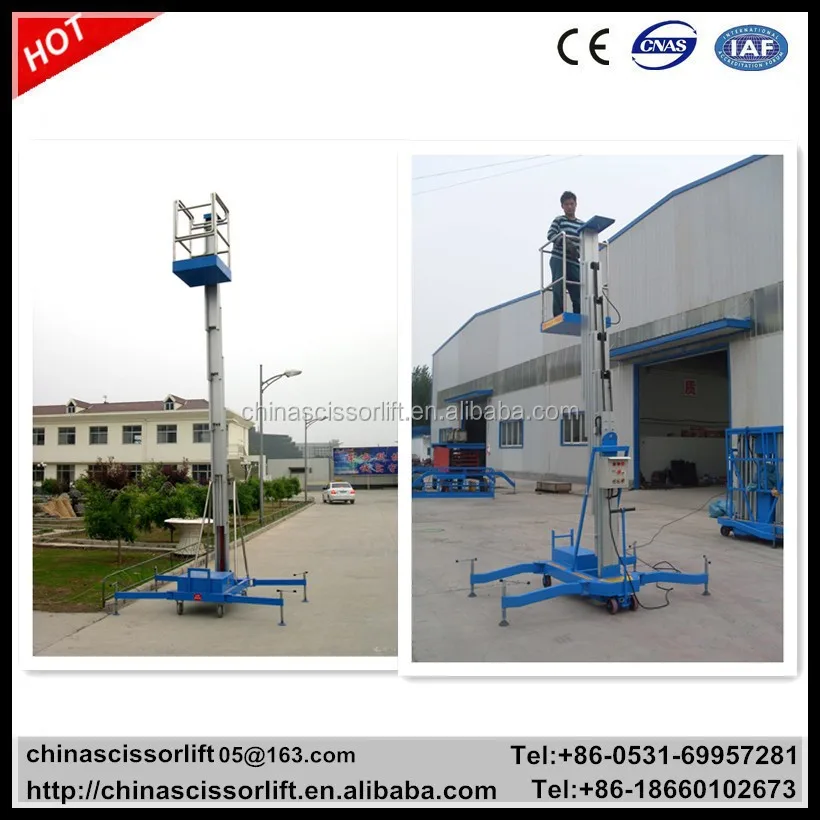 10 Meter Travel Height Hydraulic Lifts Pillar Lift Manual One Lift For ...