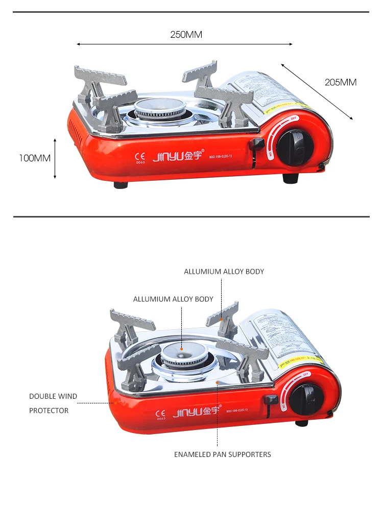 Mini Portable Gas Cooker Outdoor Portable Gas Stove Mini Camping ...