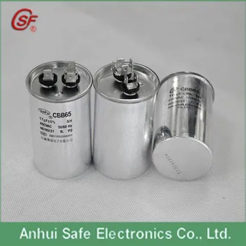 30 6mf 370vac Run 370vac Run Capacitor Oval Aluminum Can Dual Type Two ...