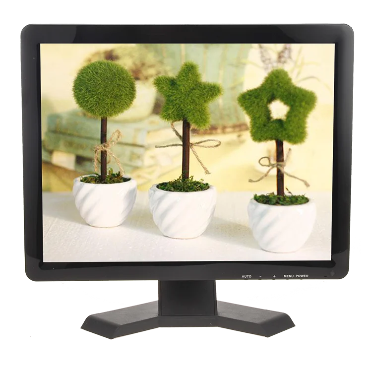 15, 17, 19 Inch LCD Color TV - Versatile Monitor Options